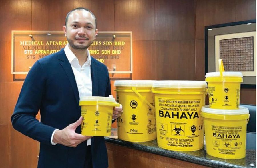 MyHIJAU sharps waste containers used in hospitals nationwide ...